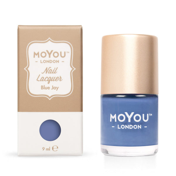 MoYou London- Stamping Polish- Blue Jay - Beautometry